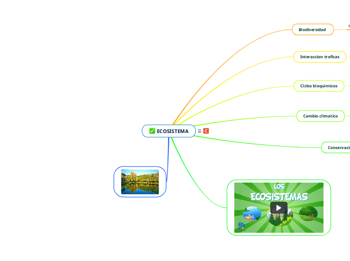 ECOSISTEMA - Mind Map